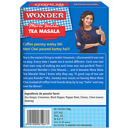 Buy Wonder Tea Masala - Natural, Healthy Online at Best Price of Rs 62 ...