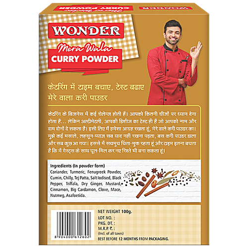 Buy Wonder Curry Powder - No Preservatives & Artificial Flavours Online ...