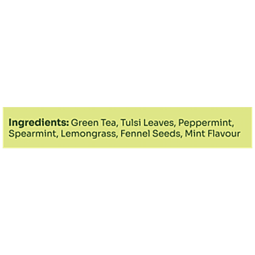 Buy FEARLESS TEA Vana Tulsi Mint Green Tea - Whole Leaf Online at Best ...