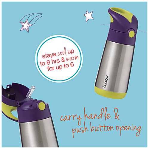 Buy BBOX Insulated Straw Sipper Drink Water Bottle - Strawberry Shake ...