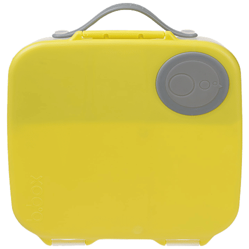 Buy BBOX Lunch Box - Lemon Sherbet Yellow Grey, Silicone, Leak-proof ...