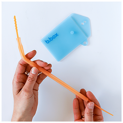 Buy BBOX Silicone Straw Travel Set - Reusable, Assorted Colour, Travel ...