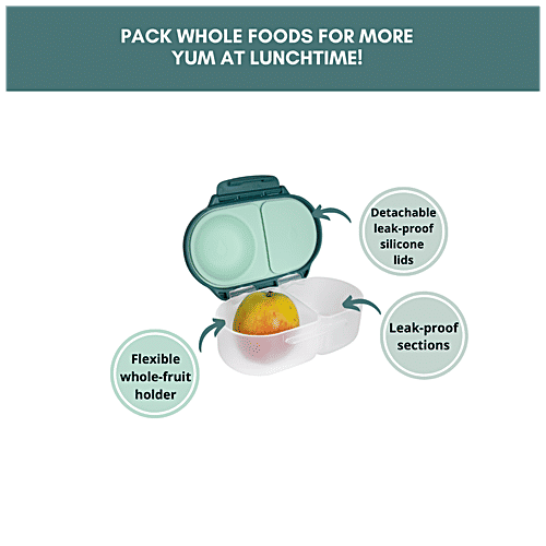 Buy BBOX Snack Box - Emerald Forest Green, Silicone, Leak-proof Online ...