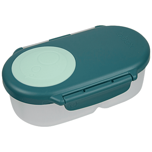 Buy Bbox Snack Box - Emerald Forest Green, Silicone, Leak-proof Online ...