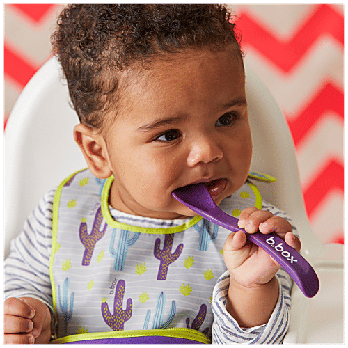 Buy BBOX Travel Bib & Flexible Soft Bite Spoon Set - Cactus Capers ...