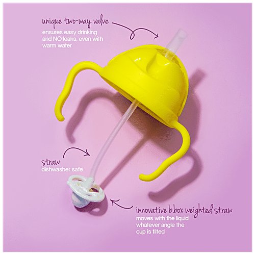 Buy BBOX Weighted Straw Sippy Cup - Tutti Fruiti Light Pink Online at ...