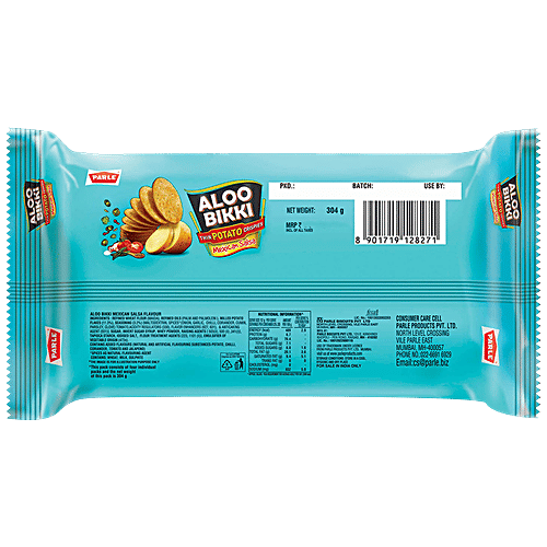 Buy Parle Aloo Bikki Thin Potato Crispies - Mexican Salsa Online at ...