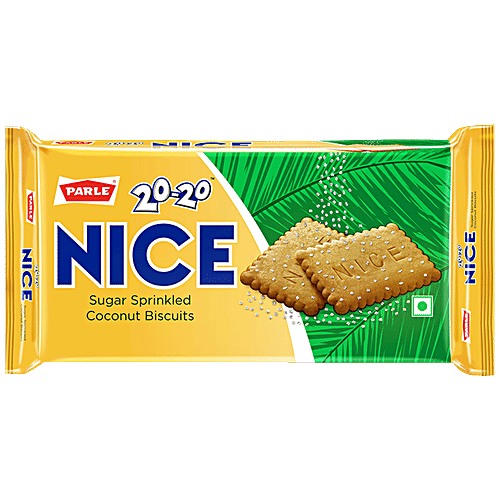 Buy Parle 20-20 Nice Sugar Sprinkled Coconut Biscuits Online at Best ...