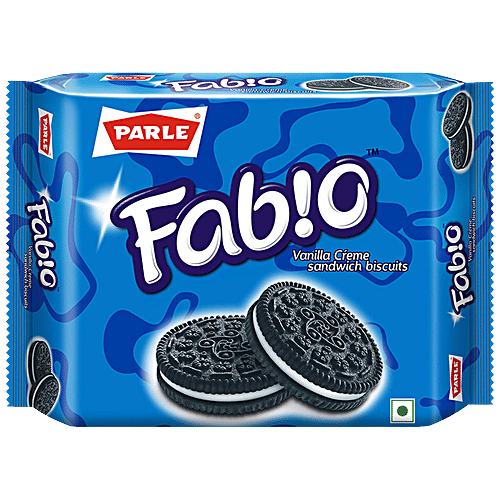 Buy Parle Fabio Vanilla Cream Biscuits Online at Best Price of Rs 100 ...