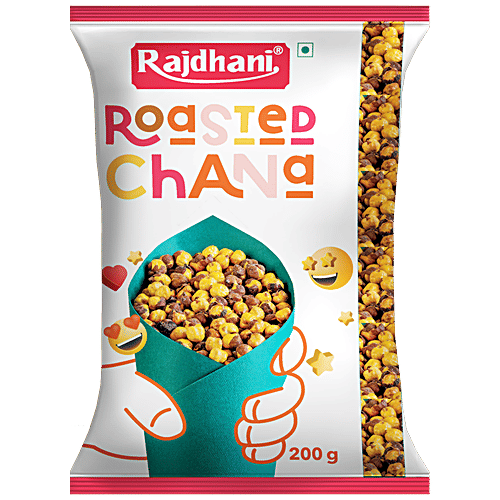Buy Rajdhani Roasted Chana - Premium, Healthy, Rich In Protein & Fibre ...