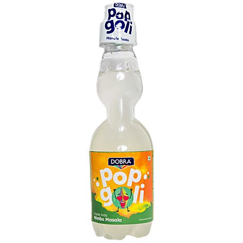 Buy Dobra Pop Goli Marble Soda Nimbu Masala - Refreshing Soft Drink ...