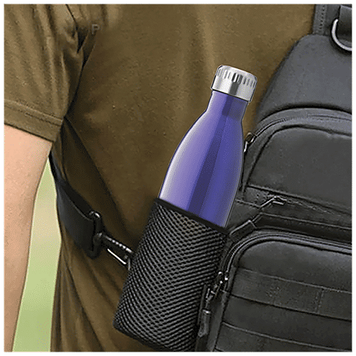 Buy Borosil Hydra Bolt Trans Stainless Steel Flask/Water Bottle ...