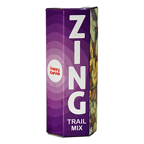 Buy Happy Karma Zing Trail Mix - Nutritious Snack, With Almonds & Nuts ...