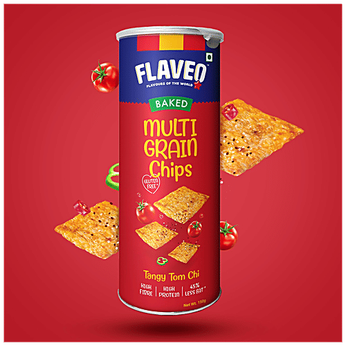 Buy Flaveo Multi Grain Chips - Tangy Tom Chi, Baked Online at Best ...