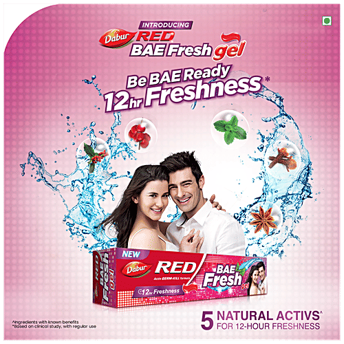 Buy Dabur Bae Fresh Gel Oral Care Toothpaste - Activ Germ Kill Formula ...
