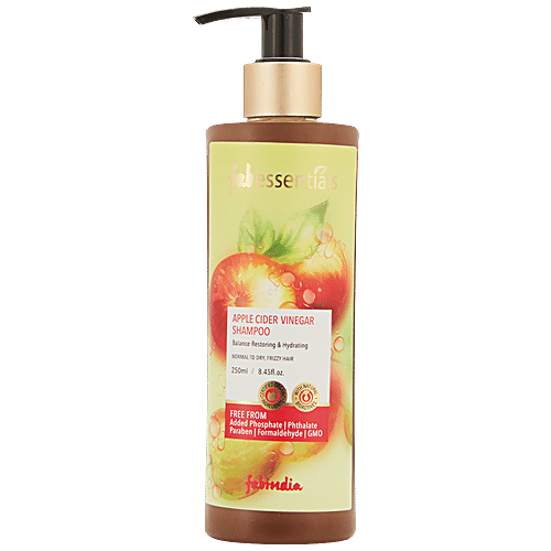 Buy Fabessentials Apple Cider Vinegar Shampoo - pH Balanced, Hydrating ...