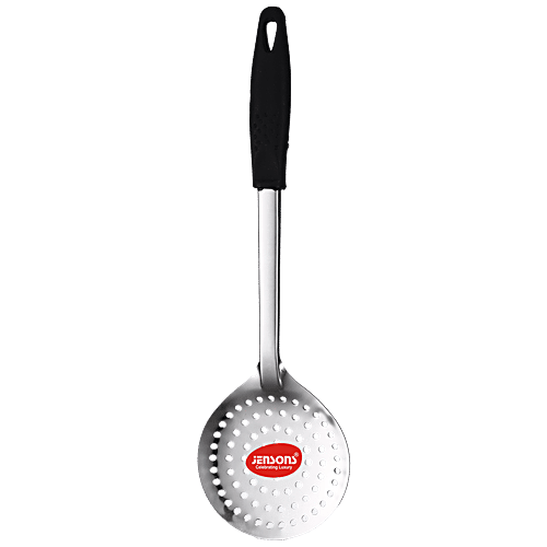 Buy Jensons Stainless Steel Skimmer With Plastic Handle - For Home ...