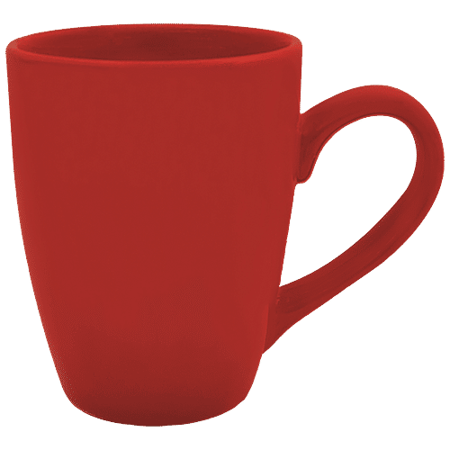 Buy Roxx Red Beauty Mug - Ceramic, Lightweight, Easy To Handle, For Tea ...