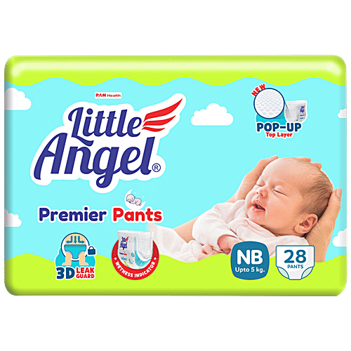 Buy Little Angel Premier Pants Baby Diapers - With Wetness Indicator ...