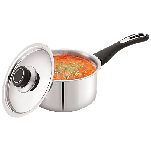 Buy Anjali Sauce Pan With Lid - Fiesta Pro, Size 16, Durable, FPSPL16 ...