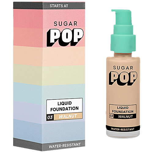 Buy SUGAR POP Liquid Foundation - Water-Resistant, Long-Lasting, Super ...