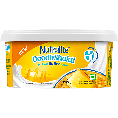 Buy Nutralite Doodhshakti Probiotic Butter Spread Salted Supports Gut ...