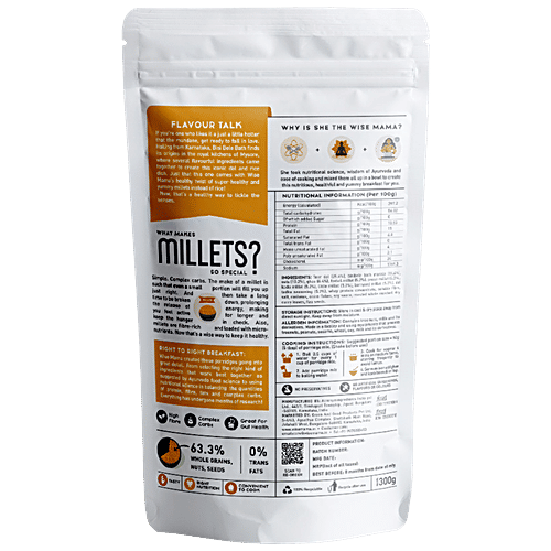 Buy Wise Mama Bisi Bele Millets - High Fibre & Protein Online at Best ...