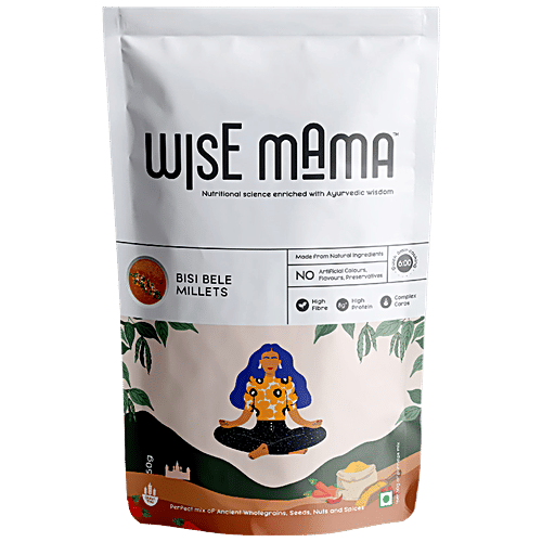 Buy Wise Mama Bisi Bele Millets - High Fibre & Protein Online at Best ...