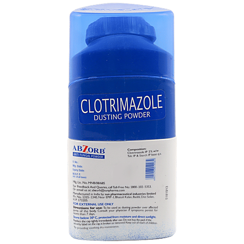 Buy ABZORB Anti Fungal Powder - Controls Itching Online at Best Price ...
