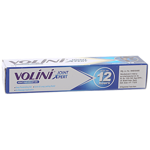 Buy Volini Joint Xpert Pain Relief Gel - Quick & Long Lasting Online at ...