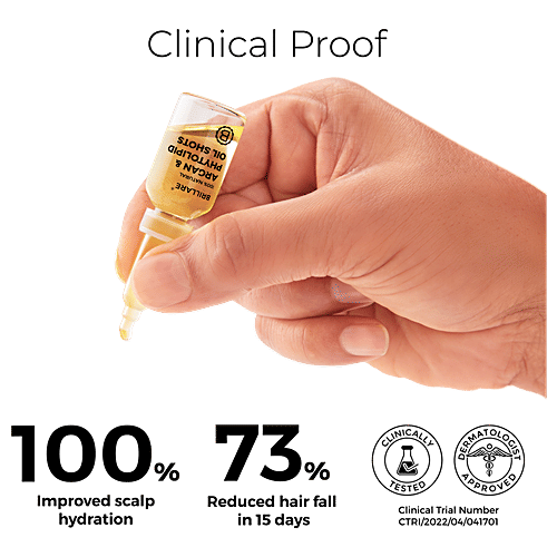 Buy Brillare Argan & Phytolipid Oil Shots For Dry, Frizzy Hair Online ...