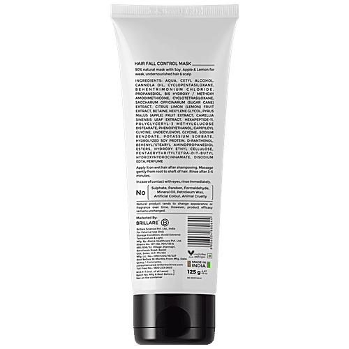 Buy Brillare Hair Fall Control Mask - To Reduce Seasonal Hair Fall ...
