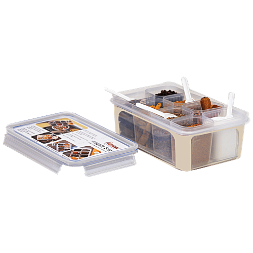 Buy Unica Masala Box - Durable, Ivory Online at Best Price of Rs 225 ...