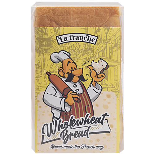 Buy La Tranche Whole Wheat Bread Online at Best Price of Rs 59 - bigbasket