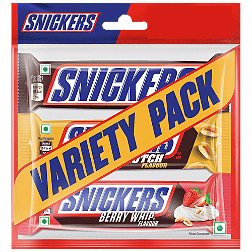 Buy Snickers Chocolate Variety Pack - Assorted Online at Best Price of ...