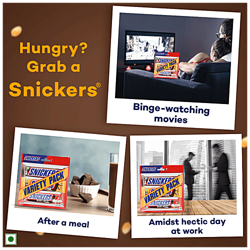 Buy Snickers Chocolate Variety Pack - Assorted Online at Best Price of ...
