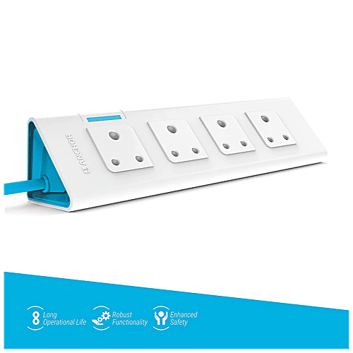 Buy Anchor by Panasonic Power Strip Extension Board - Plastic, 6A, 1.5 ...