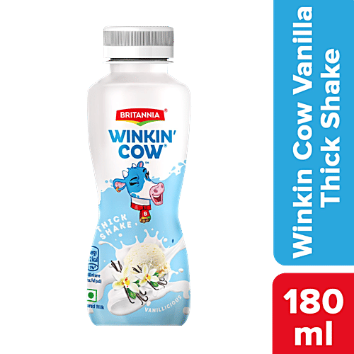Buy Britannia Winkin Cow Vanillicious Thick Milkshake Online at Best ...