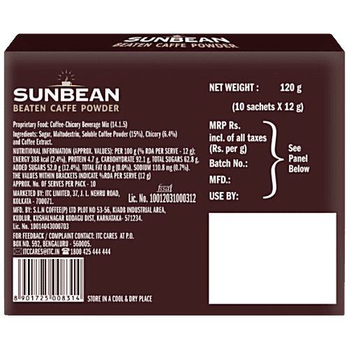 Buy Sunbean Beaten Caffe Powder Online at Best Price of Rs 112.50 ...