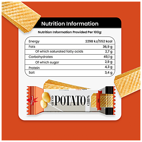Buy Bal Snack Grand Potato Chips - BBQ, Crispy Online at Best Price of ...