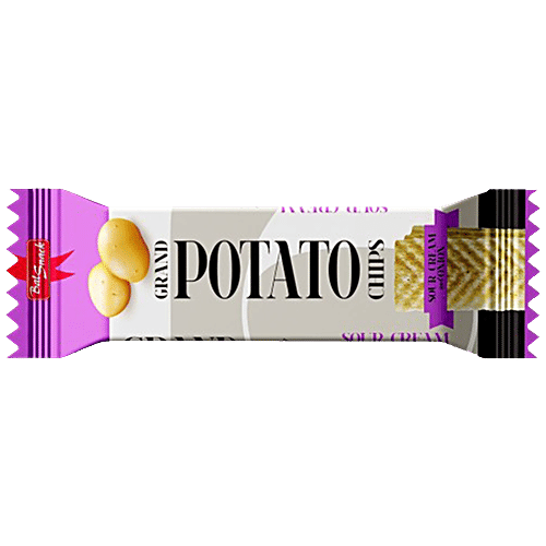 Buy Bal Snack Grand Potato Chips - Sour Cream & Onion, Crispy Online at ...