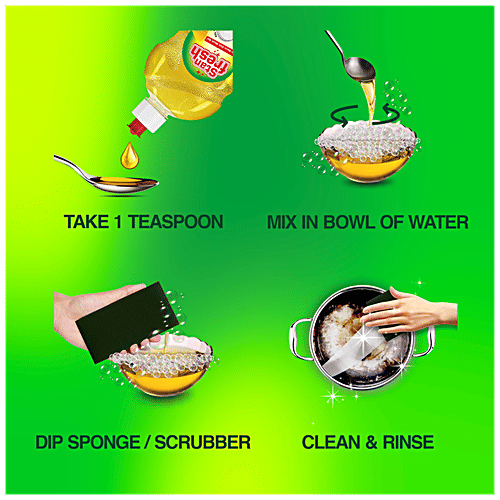 Buy STANFRESH Anti-Germ Dish Wash Gel - Lemon & Neem, Removes Tough ...