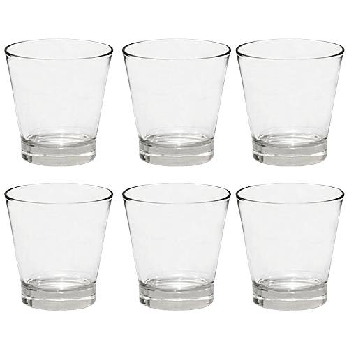 Buy Yera Whiskey Glasses - Transparent Online at Best Price of Rs 329 ...