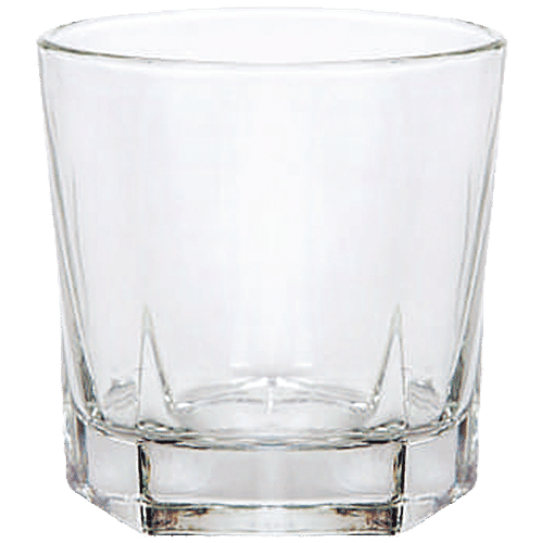 Buy Yera Glass Whisky Tumbler - Plain, Lightweight Online at Best Price ...