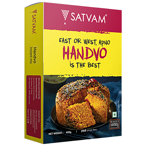 Buy Satvam Handvo - Instant Mix Online at Best Price of Rs 100 - bigbasket