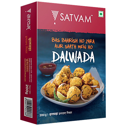 Buy Satvam Dalwada - Instant Mix Online at Best Price of Rs 67 - bigbasket
