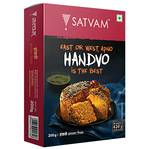Buy Satvam Handvo - Instant Mix Online at Best Price of Rs 60 - bigbasket