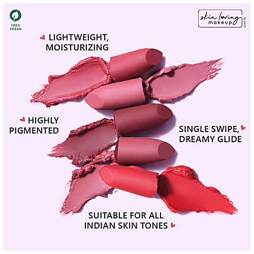 Buy Plum Matterrific Lipstick - Highly Pigmented, Nourishing & Non ...