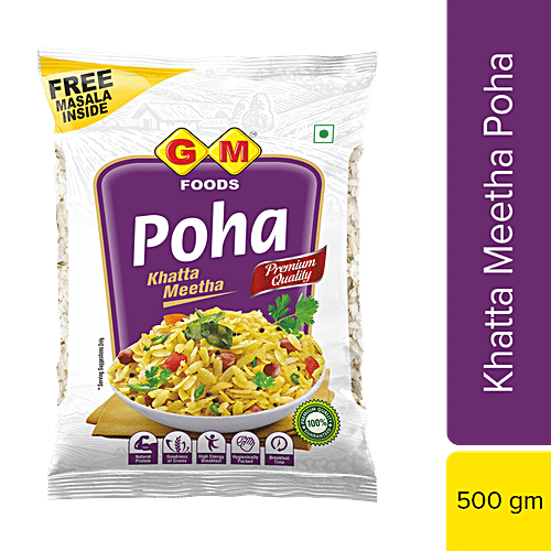 Buy Gm Foods Khatta Meetha Poha Online at Best Price of Rs 84 - bigbasket