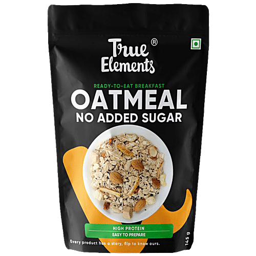 Buy True Elements Oatmeal Ready-To-Eat Breakfast - No Added Sugar ...